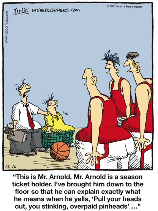 ln the Bleachers by Ben Zaehringer | CoachDeck